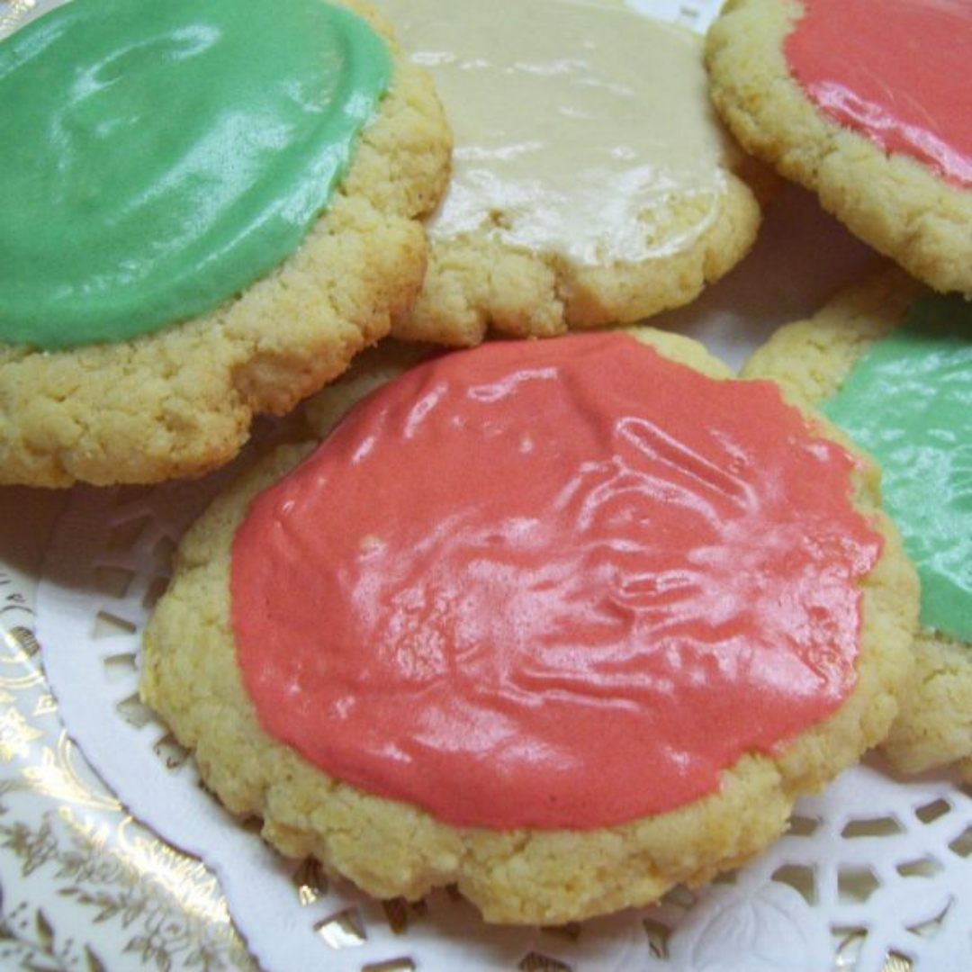 Low-Carb Sugar-Free Frosted Shortbread Cookies – Dixie Diner